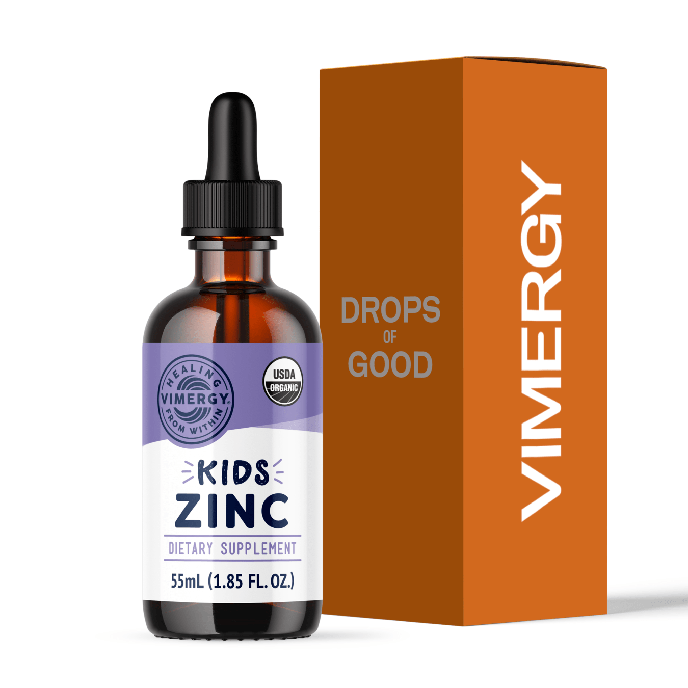 Kids Liquid Organic Zinc Sulfate Supplements – VIMERGY US
