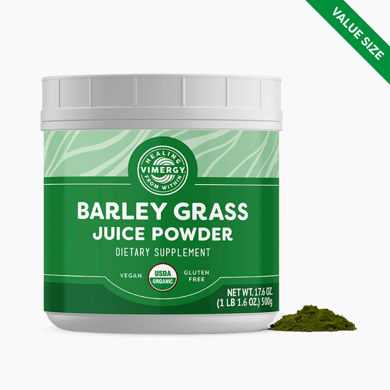 Barley Grass Juice Powder | Barley Grass Juice Supplements – Vimergy
